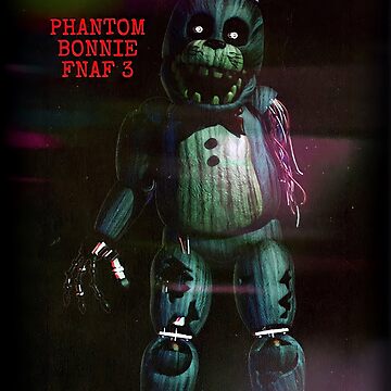"Phantom Bonnie - FNAF 3 Design" Sticker for Sale by BrHrocknroll ...