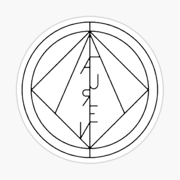 "lmj logo" Sticker for Sale by lessiops | Redbubble