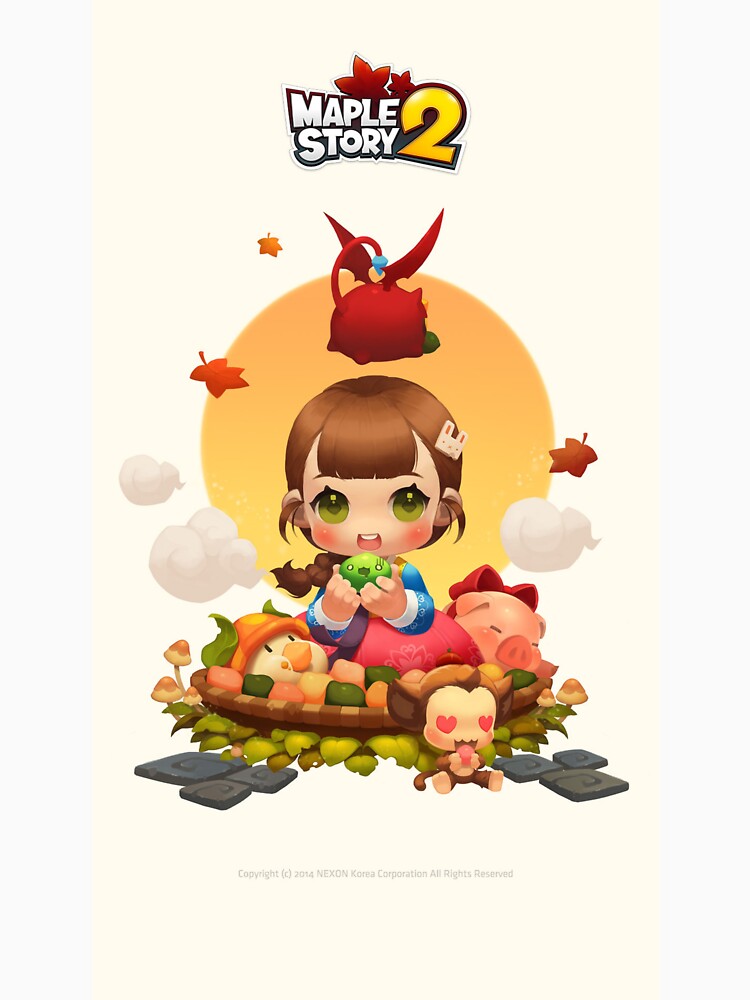 "Maplestory 2 Cute" T-shirt for Sale by remo113 | Redbubble ...