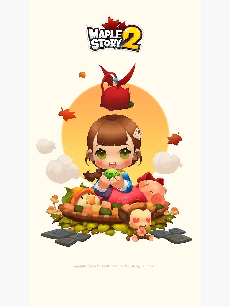 "Maplestory 2 Cute" Poster for Sale by remo113 | Redbubble