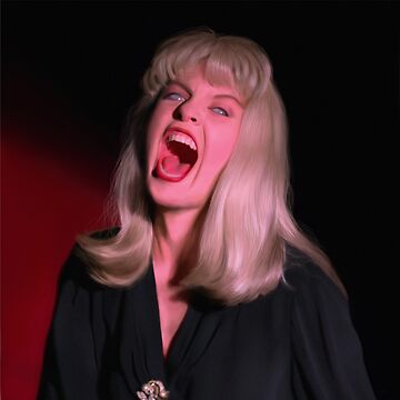 "Laura Palmer's Scream (Twin Peaks) - ORIGINAL HYPERREALISTIC PORTRAIT ...
