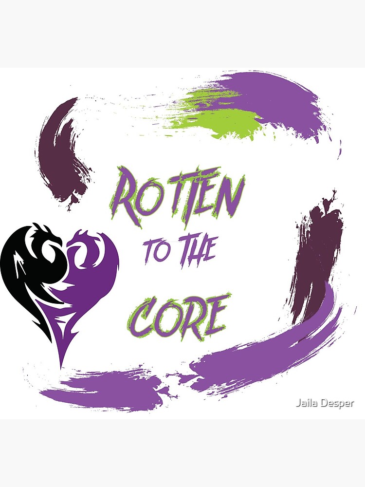 "Descendants Rotten to the Core - Mal" Art Print for Sale by Goukazaru ...