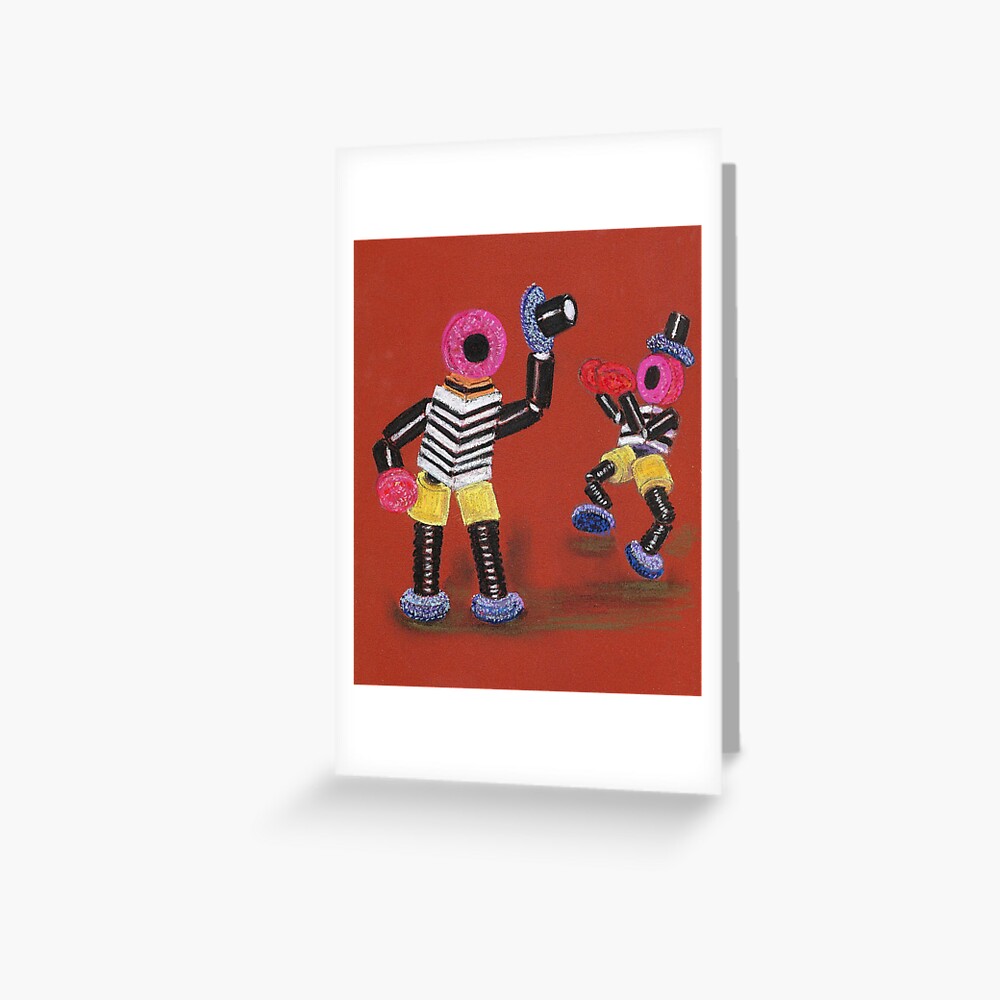 Bertie Bassett Greeting Card By Woodie Redbubble