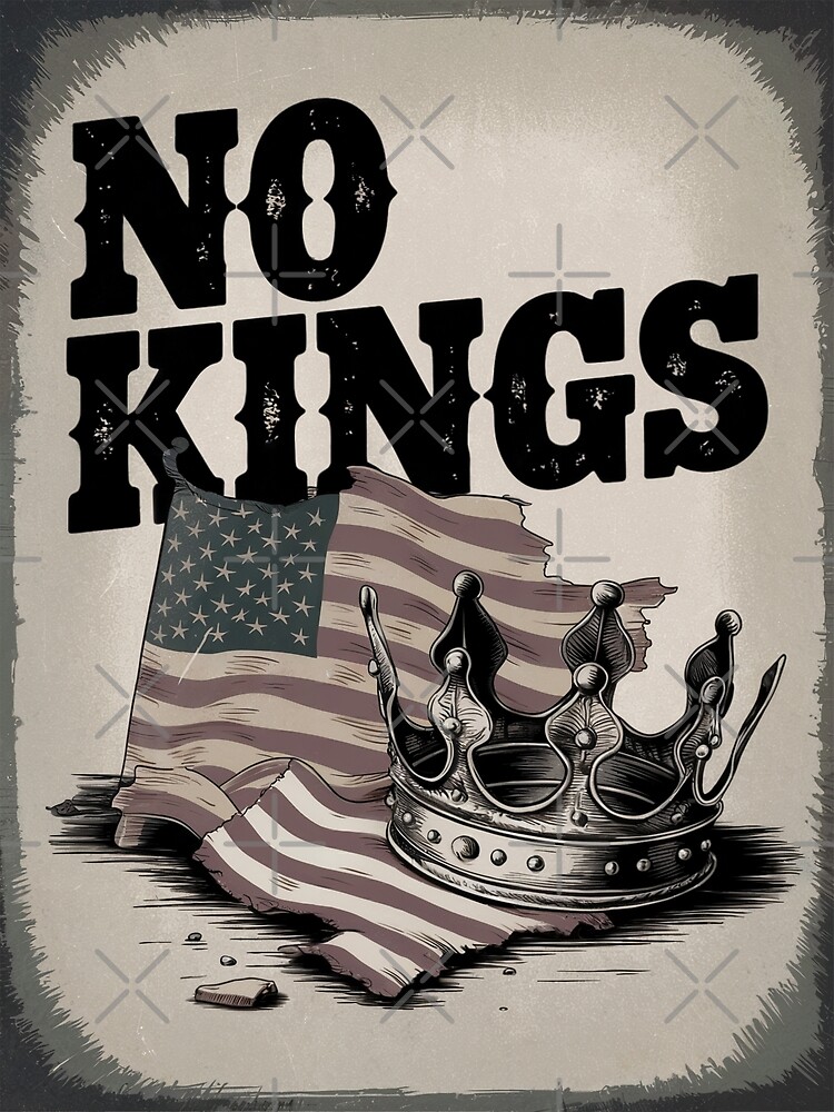 "No Kings" Poster for Sale by Grafi-Gator | Redbubble