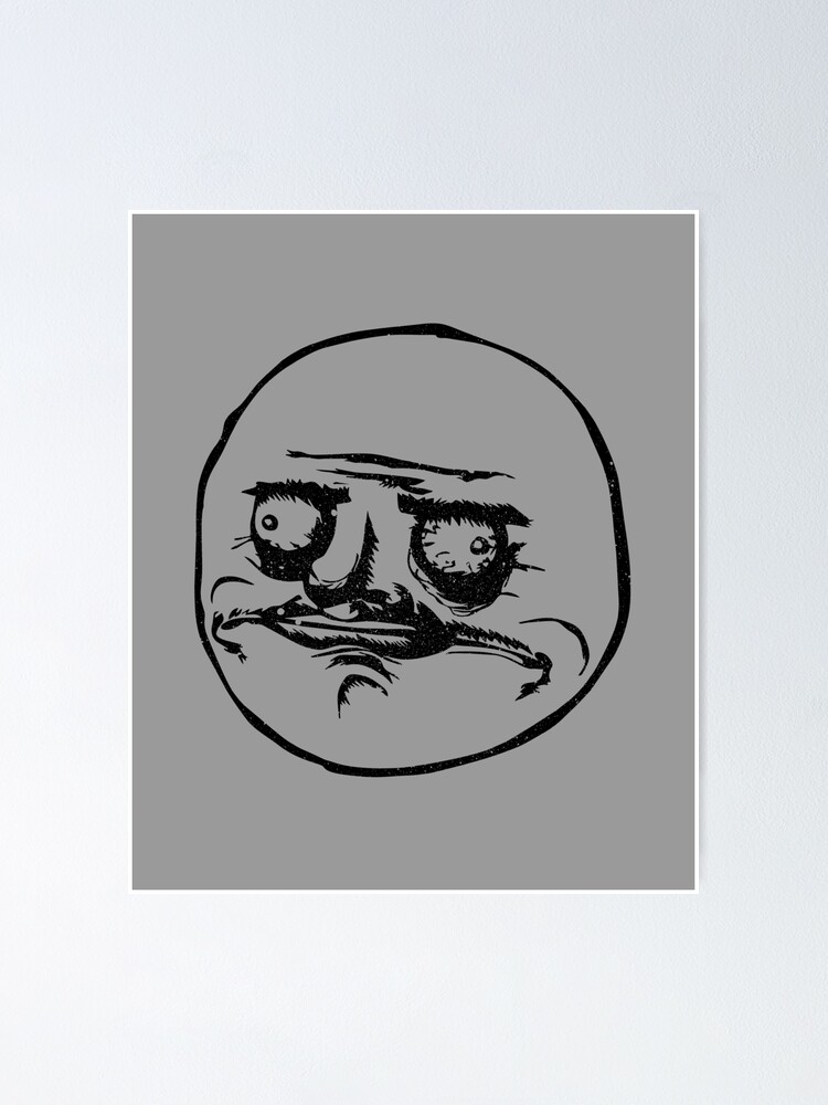 "Funny Meme Face - Funny Troll Meme" Poster for Sale by imestawelzy ...