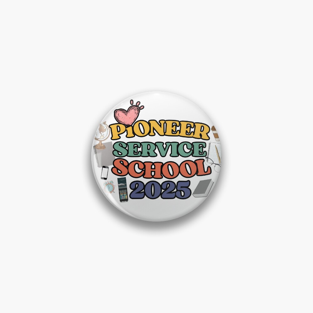 "Pioneer Service School 2025" Sticker for Sale by Leshem17 | Redbubble