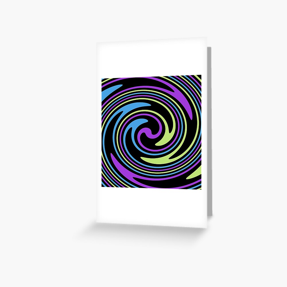 "Rotating in Circles Series 01" Greeting Card for Sale by ...