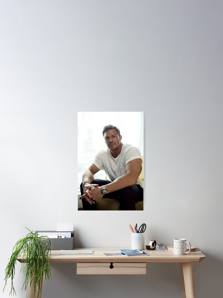 "Alan Ritchson Handsome" Poster for Sale by TribeMystic | Redbubble