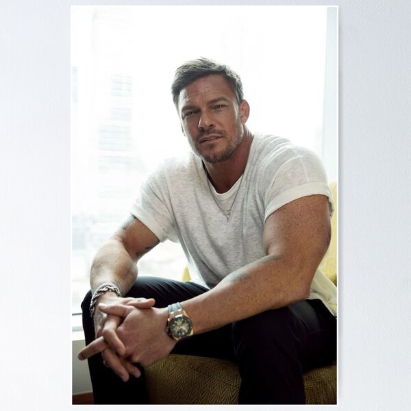 "Alan Ritchson Handsome" Poster for Sale by TribeMystic | Redbubble