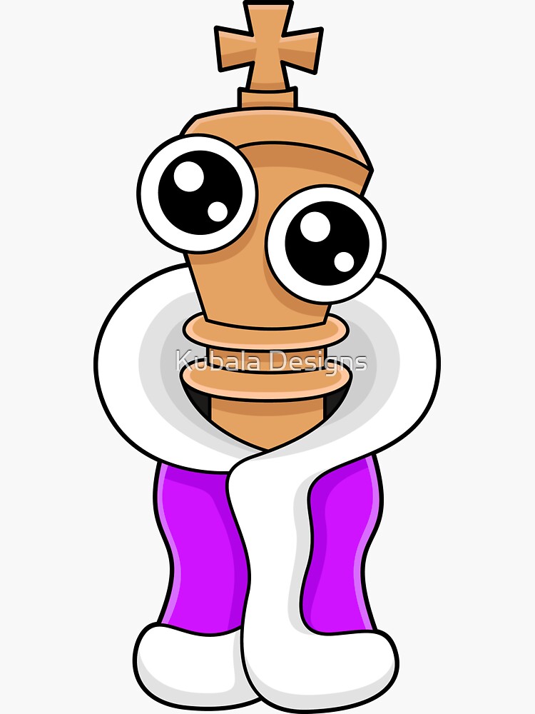 "Amazing Digital Circus Kinger Character Cute Design" Sticker for Sale ...