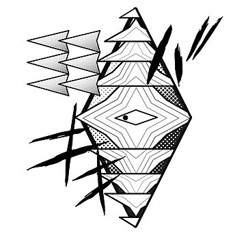 "-SIRIUS- Geometry Dash" Sticker by Okiba-Desing | Redbubble