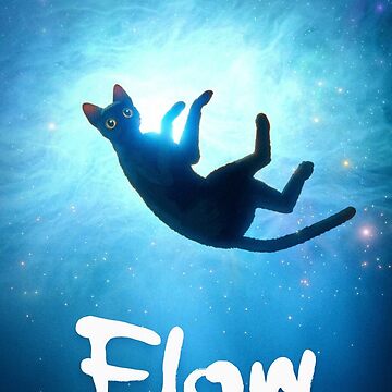 "Flow Movie - Flow Cat - Flow Poster" Sticker for Sale by Fives55 ...