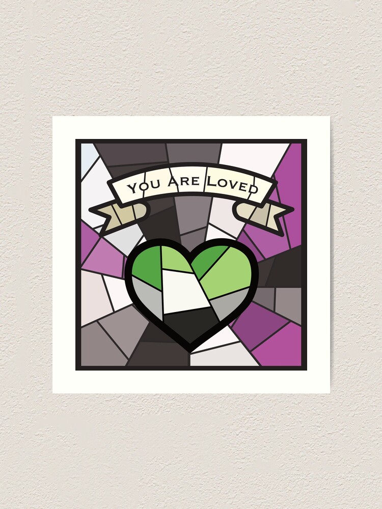 "Ace Aro Pride" Art Print for Sale by OctopodArts | Redbubble