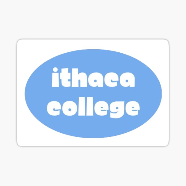 "Ithaca College" Sticker for Sale by bobaby | Redbubble