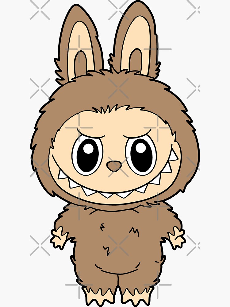 "Labubu toffee" Sticker for Sale by Diyanggostyle | Redbubble