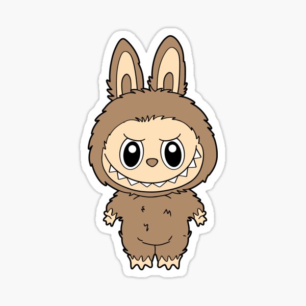 "Labubu toffee" Sticker for Sale by Diyanggostyle | Redbubble