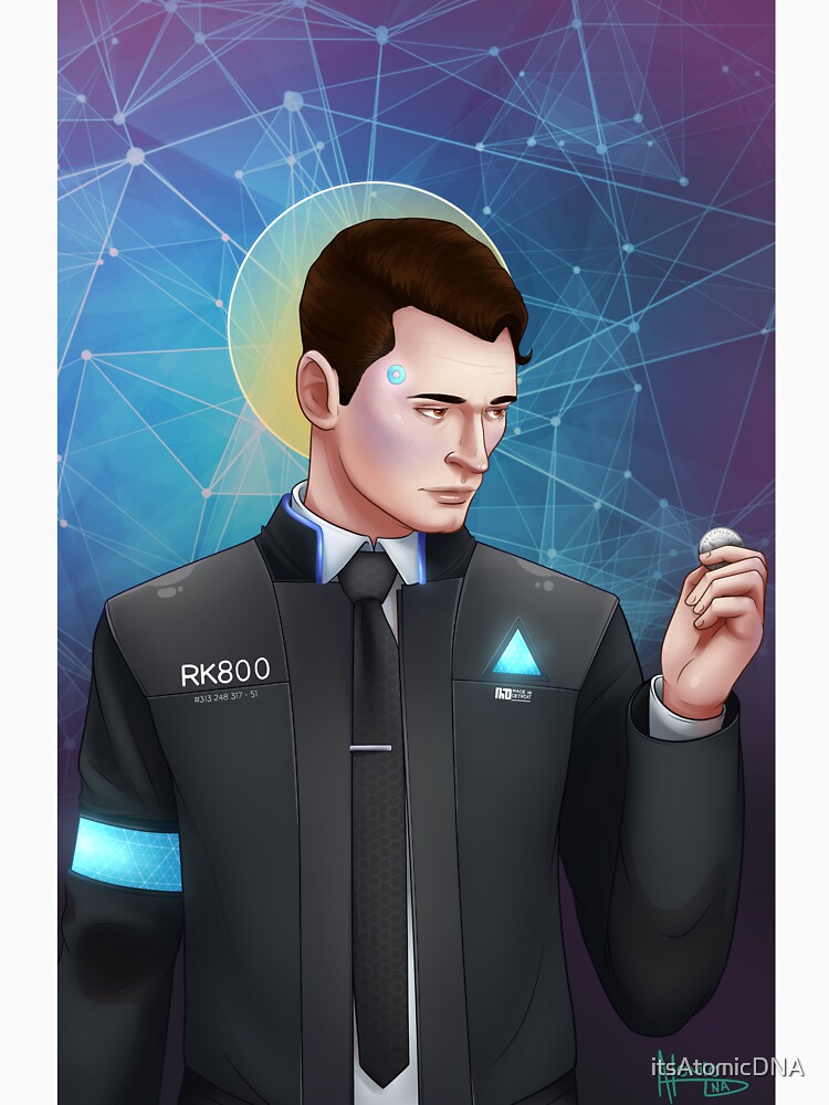 "Connor - RK800" T-shirt for Sale by itsAtomicDNA | Redbubble | connor ...