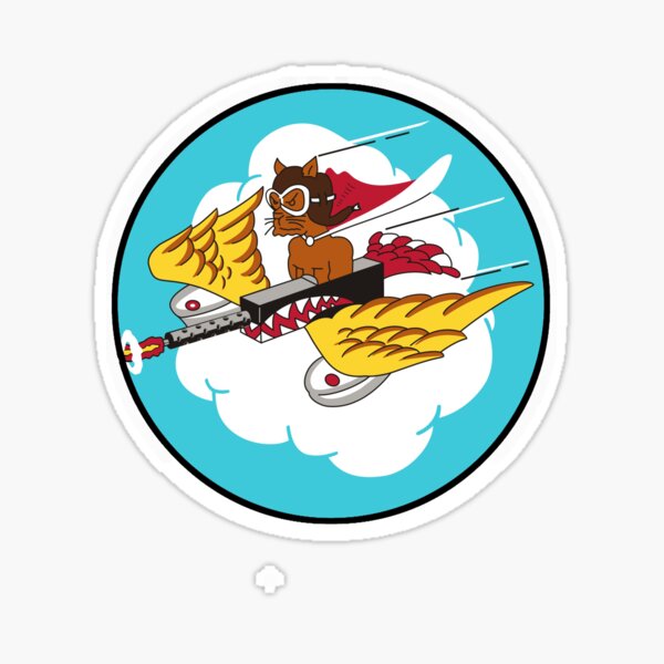 "301st Fighter Squadron Emblem" Sticker for Sale by warbirdwear | Redbubble