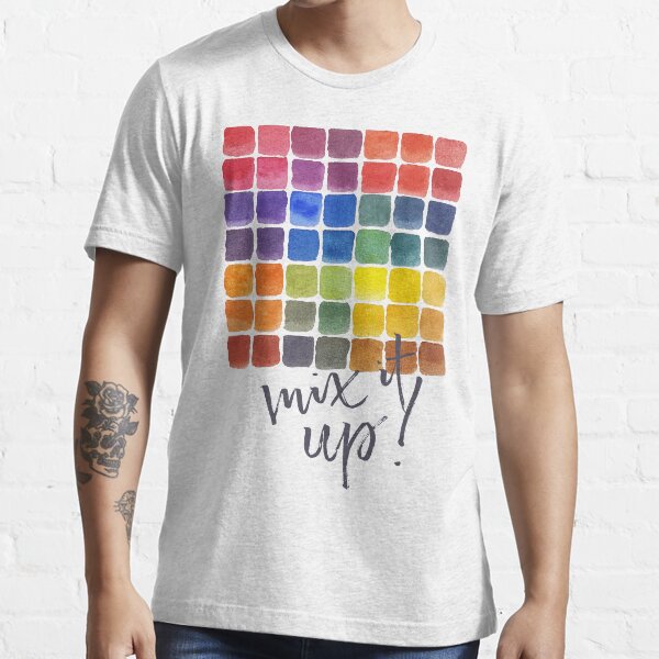 "Mix it Up! - Watercolor Mixing Chart" T-shirt for Sale by milenab ...