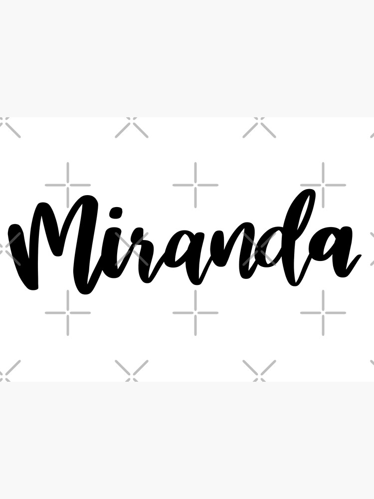 "Miranda " Poster for Sale by ellietography | Redbubble