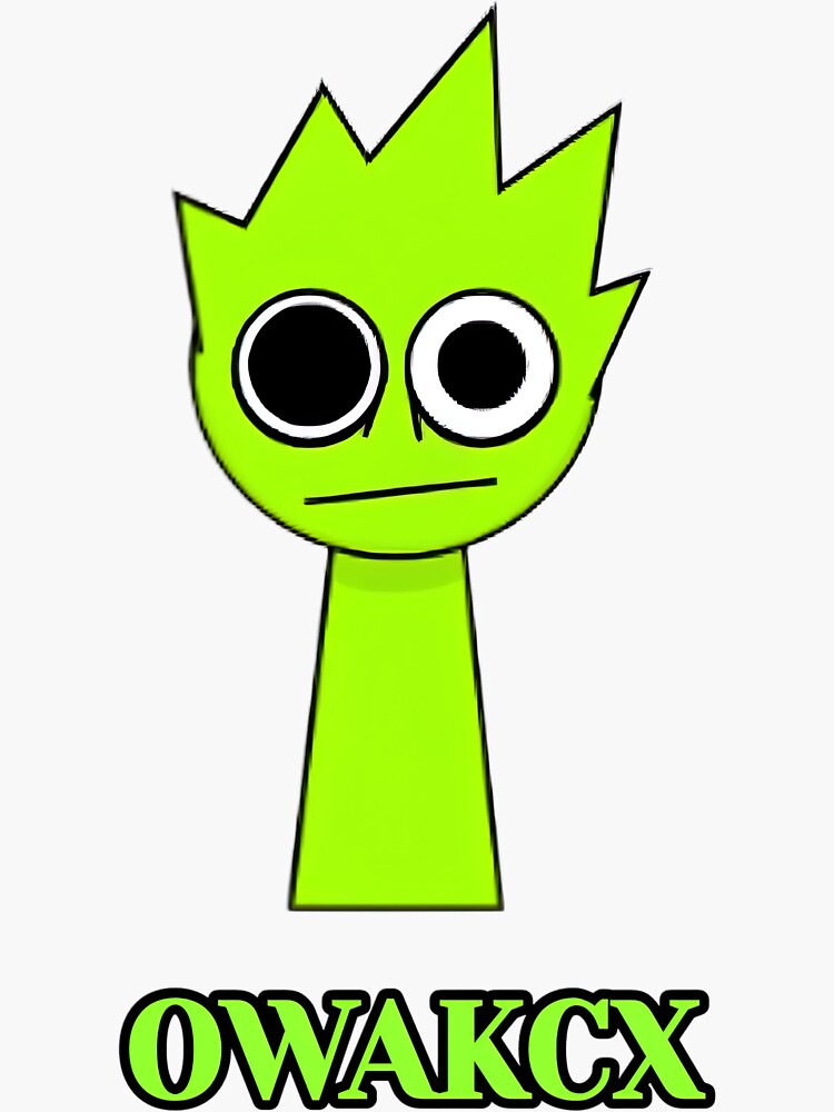"OWAKCX - Sprunki Phase 1" Sticker for Sale by Funky-Sprunki | Redbubble