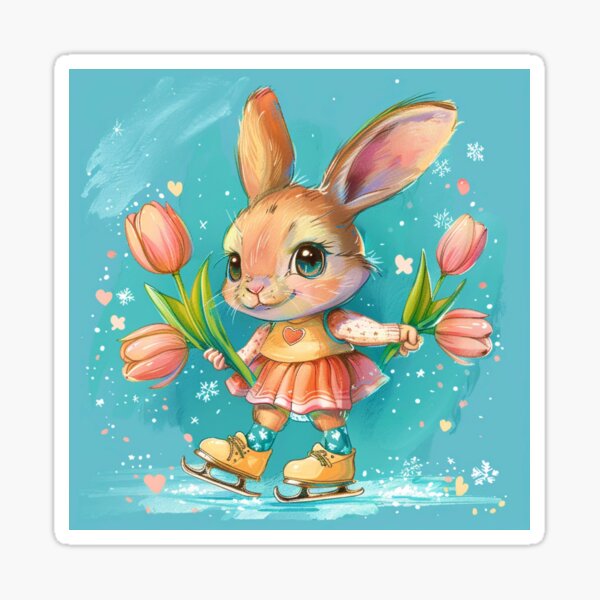 "Cutecore - Bunny" Sticker for Sale by FineArtsPro | Redbubble