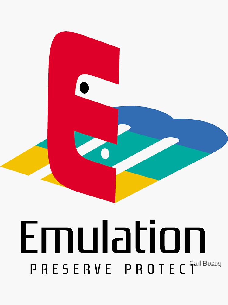 "Emulation" Sticker by LiquidStryder | Redbubble
