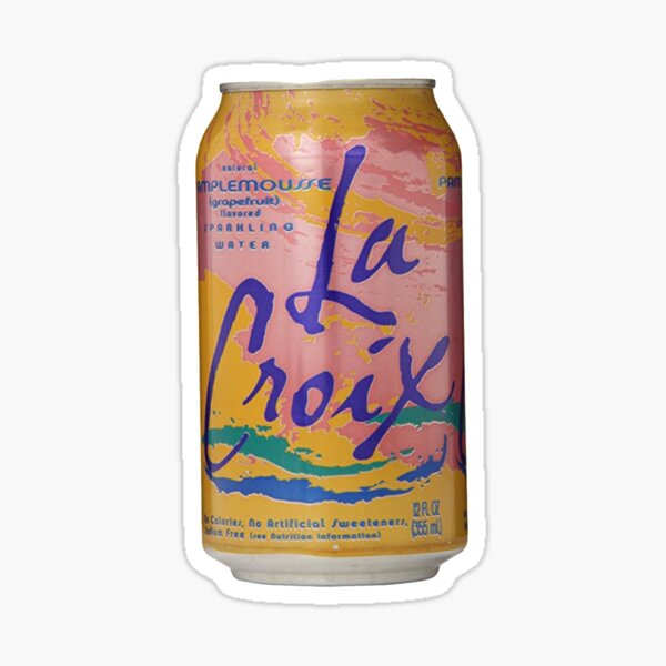 "La Croix Sticker" Sticker for Sale by gracembradley | Redbubble
