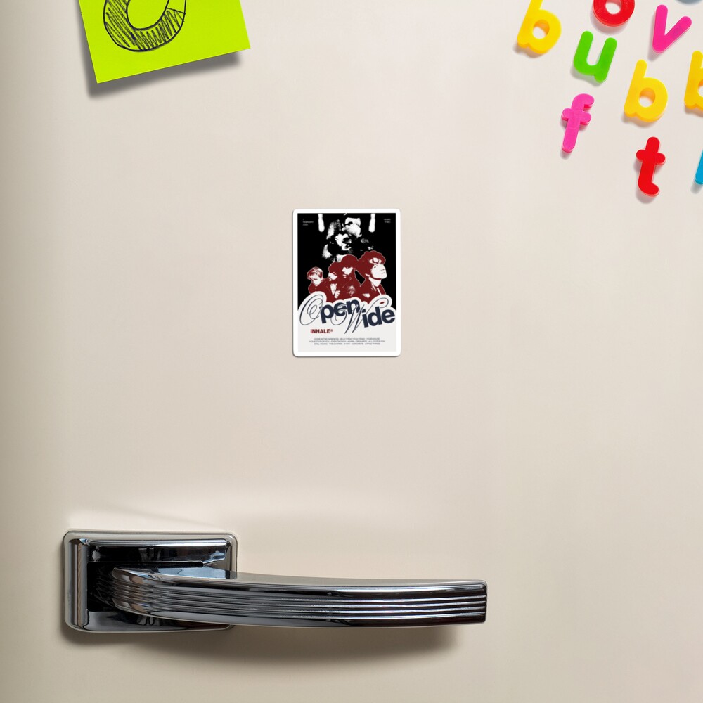 "Open Wide - Inhaler" Poster by arlou | Redbubble