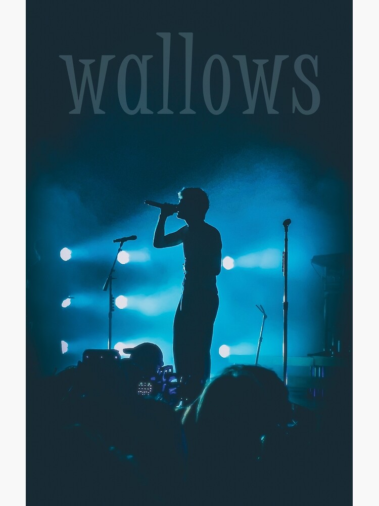 "WALLOWS - blue poster" Poster for Sale by SeeCreatively | Redbubble