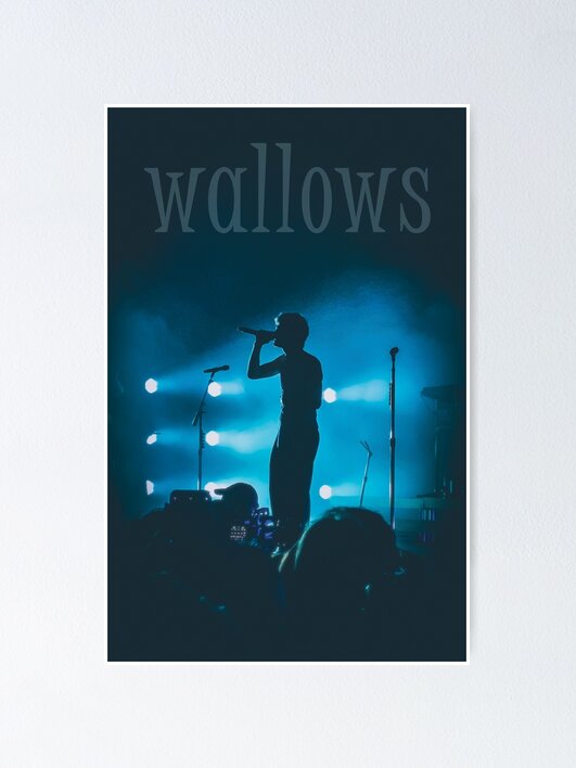 "WALLOWS - blue poster" Poster for Sale by SeeCreatively | Redbubble