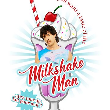 "Milkshake Man - Eurovision 2025 - Australia" Sticker for Sale by jenni ...