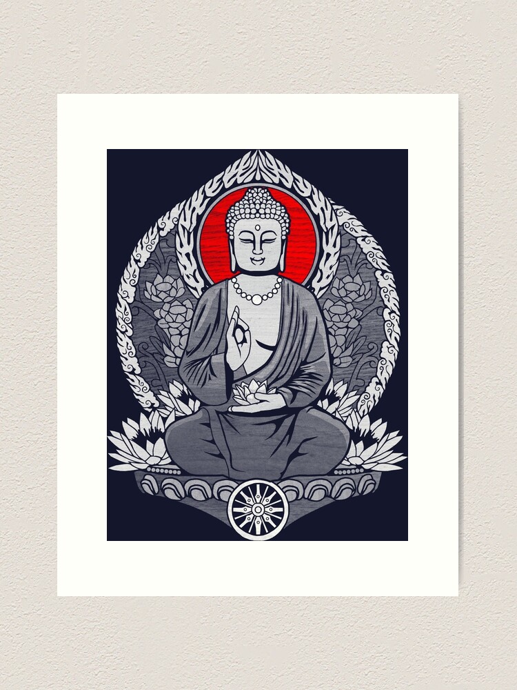 Siddhartha Gautama Buddha Drawings Vector Illustration Of Siddhartha