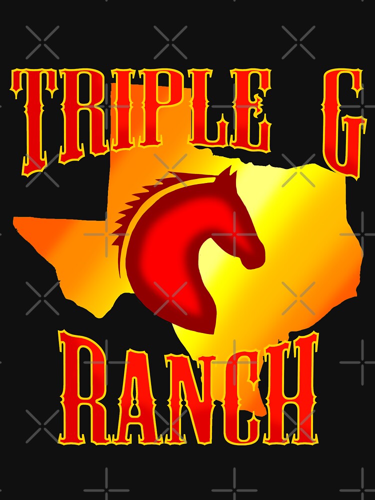 "Triple G Ranch" T-shirt for Sale by Emma1706 | Redbubble | percy t ...