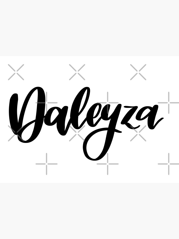 "Daleyza " Poster for Sale by ellietography | Redbubble
