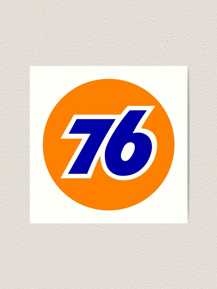 "76 Gas logo" Art Print for Sale by tfmotorworks | Redbubble