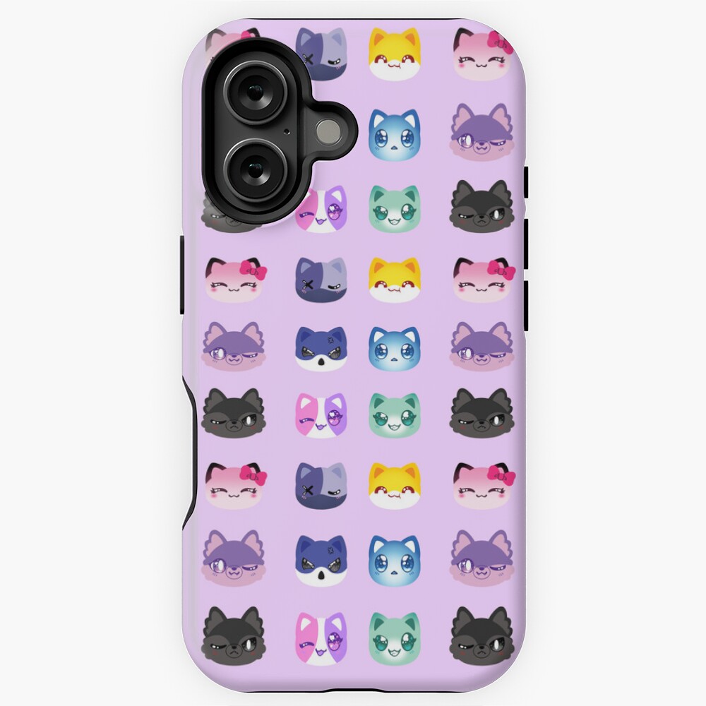 "Aphmau and Friends Meemeow Cat Pattern Version 2" Sticker for Sale by ...