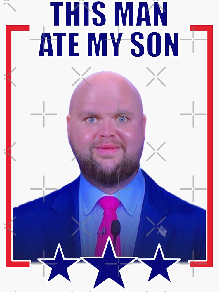 "JD Vance meme " Sticker for Sale by The-Homander | Redbubble