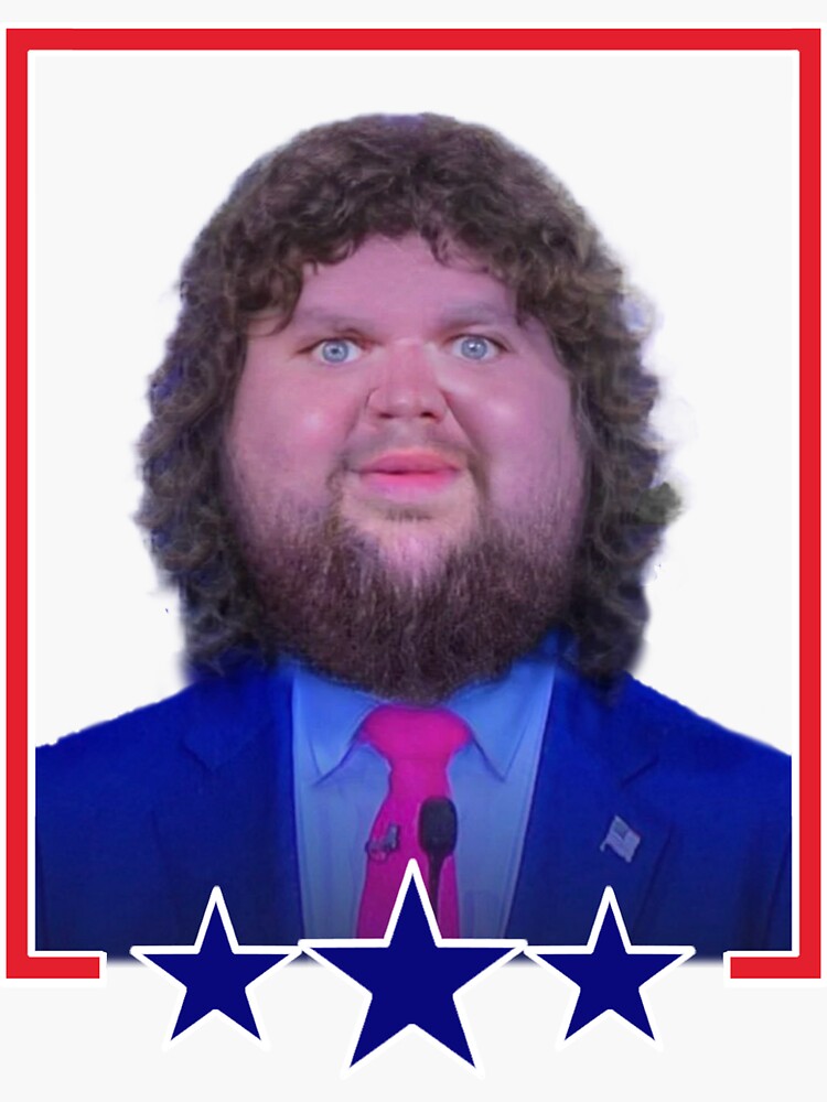 "JD Vance meme" Sticker for Sale by The-Homander | Redbubble