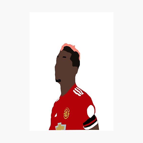 "Pogba Cartoon " Photographic Print for Sale by haydenpowell04 | Redbubble