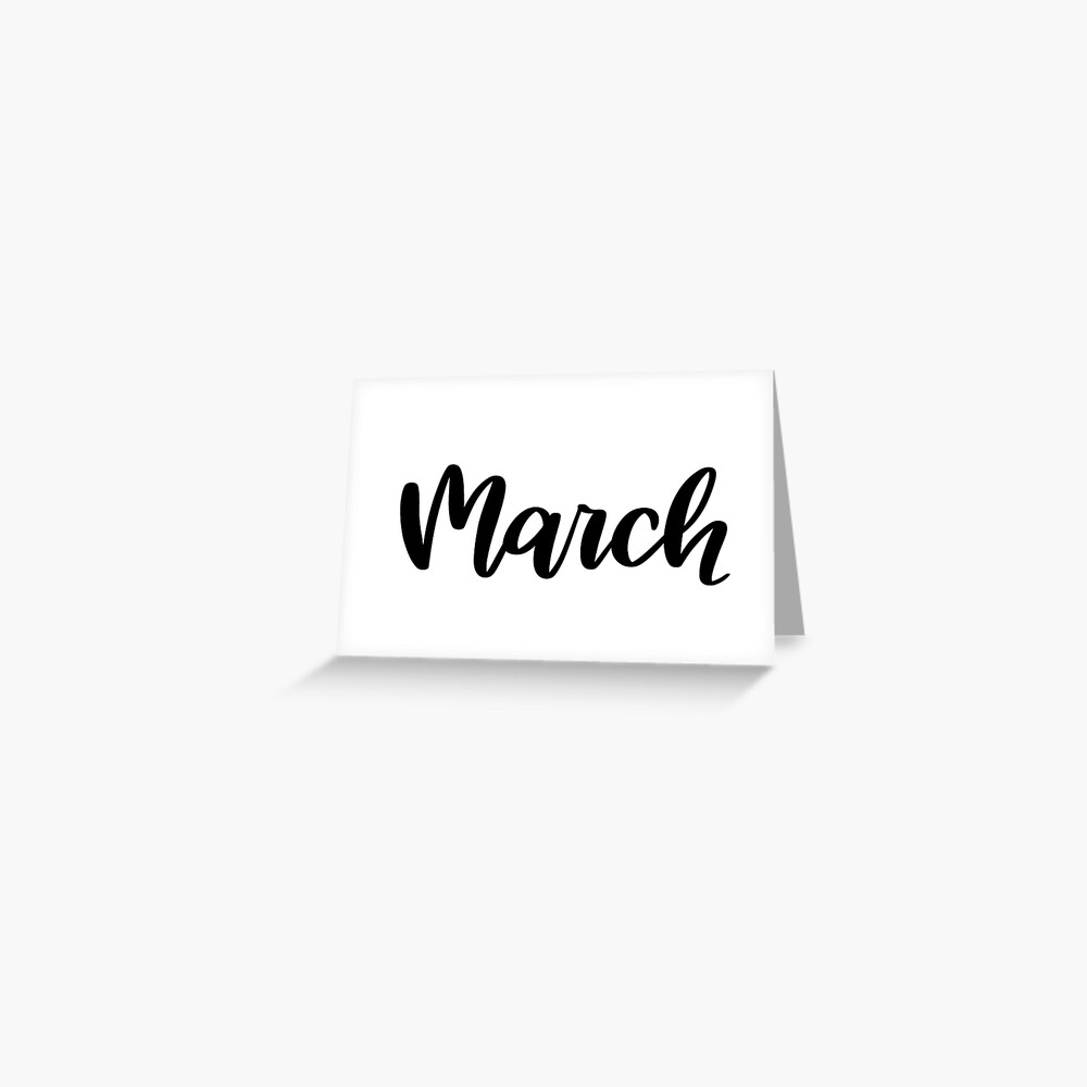 "March " Sticker for Sale by ellietography | Redbubble