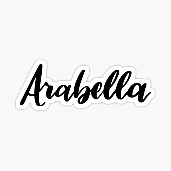 Arabella Calligraphy With Arabella Name HD Wallpapers | Pxfuel
