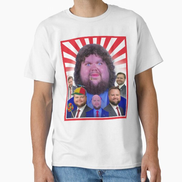 "JD Vance face meme " Classic T-Shirt for Sale by The-Homander | Redbubble