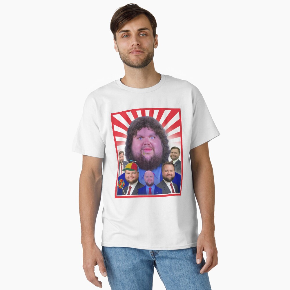 "JD Vance face meme " Sticker for Sale by The-Homander | Redbubble