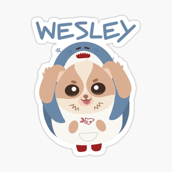 "Williamest Fandom name Wesley mascot" Sticker for Sale by RecStore ...