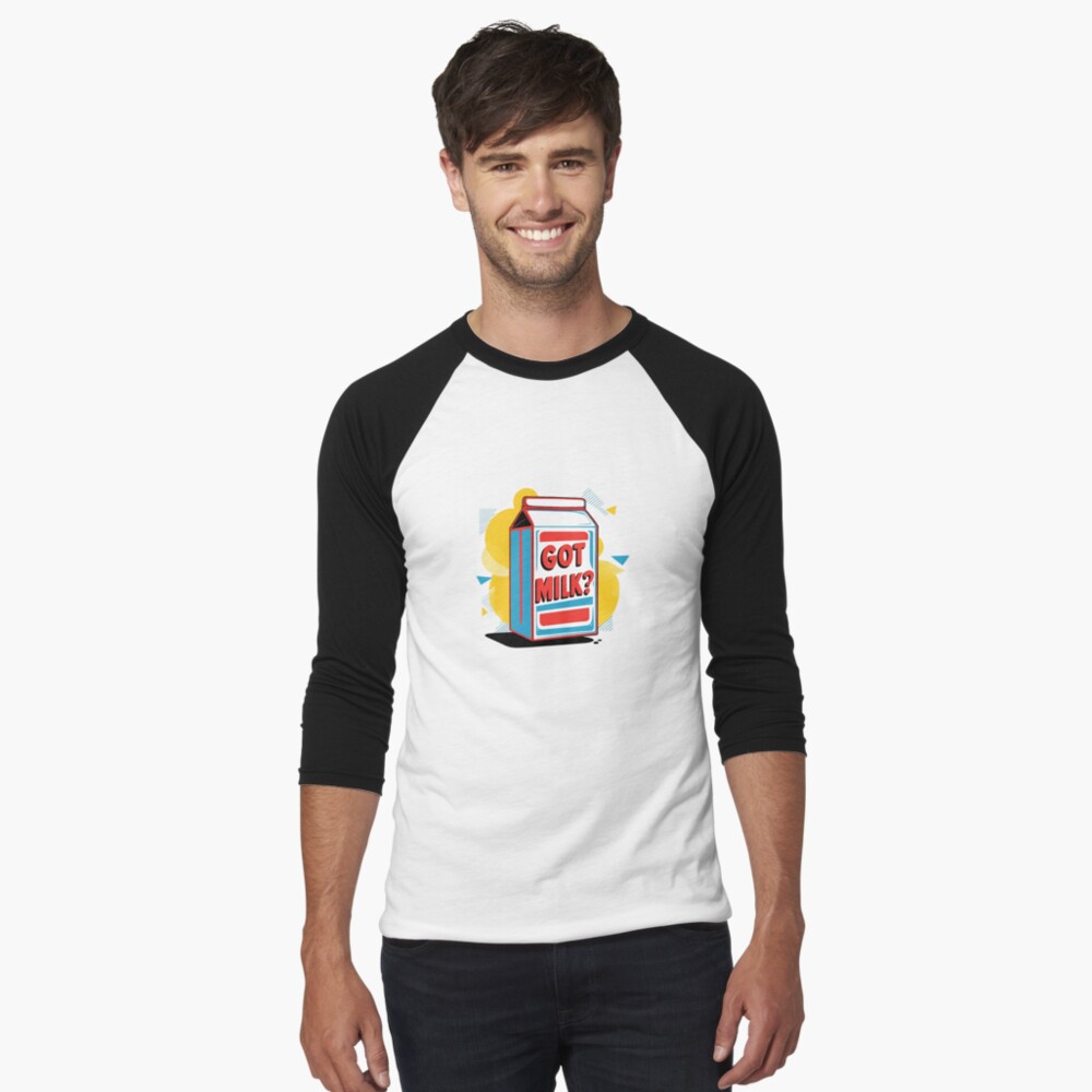 "Retro Pop Art Got Milk? Cartoon Milk Carton Design" Sticker for Sale ...