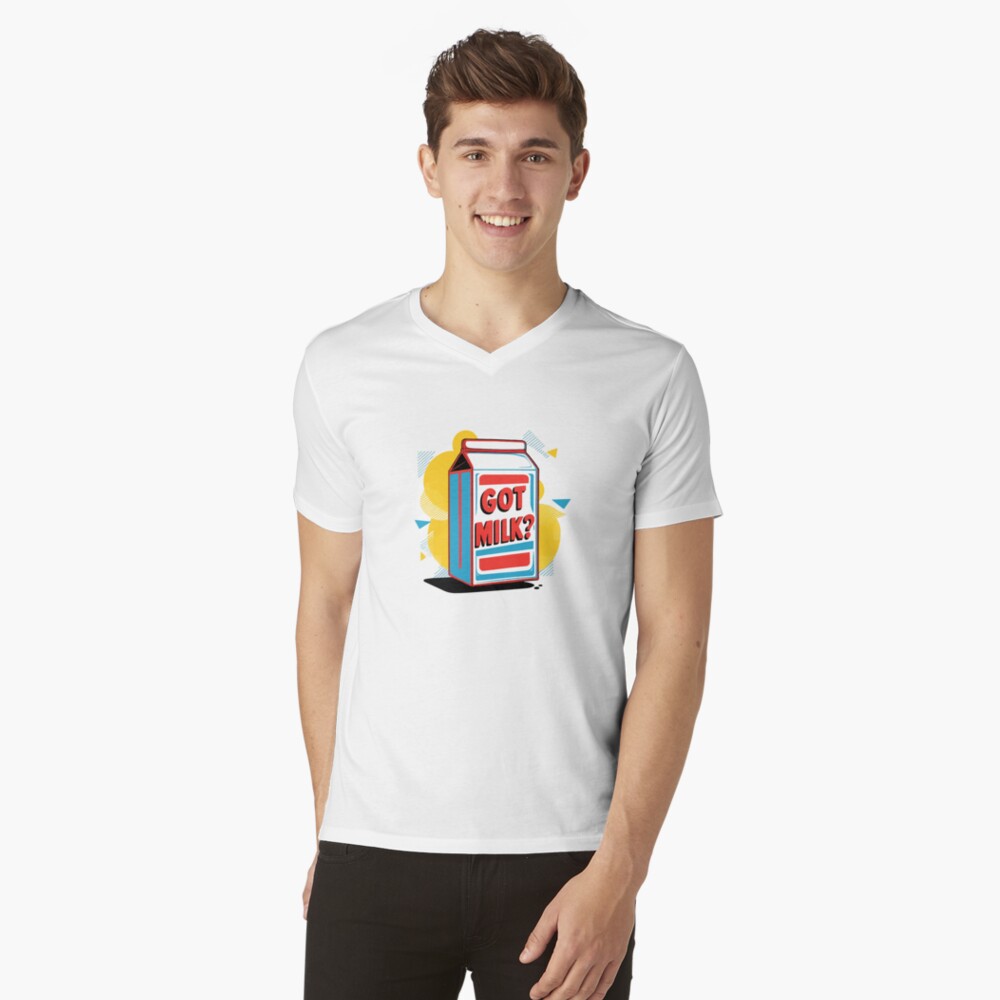 "Retro Pop Art Got Milk? Cartoon Milk Carton Design" Sticker for Sale ...