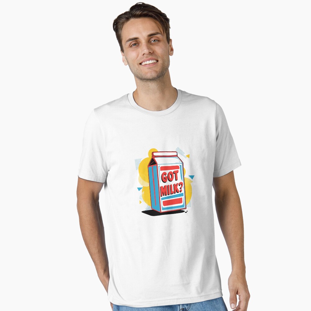 "Retro Pop Art Got Milk? Cartoon Milk Carton Design" Sticker for Sale ...