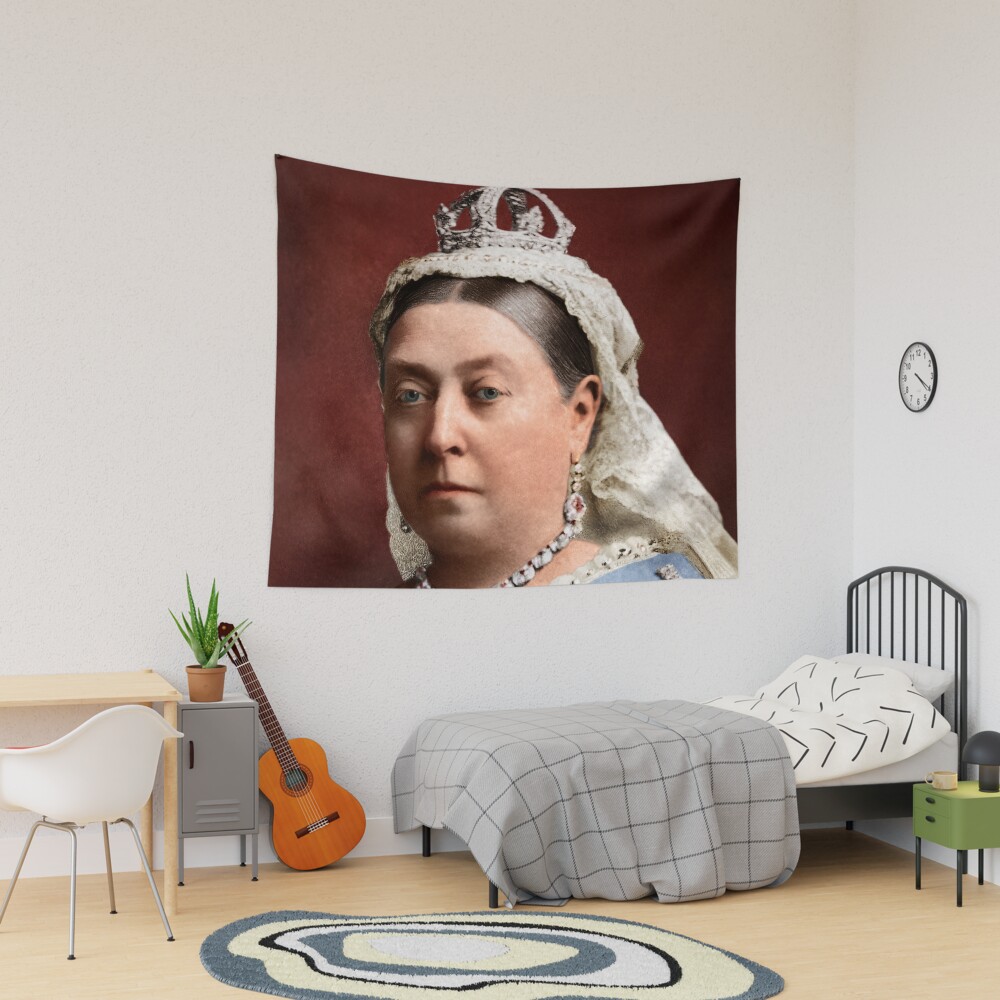 "Queen Victoria 1882 colorized" Poster for Sale by KAI-Studio | Redbubble