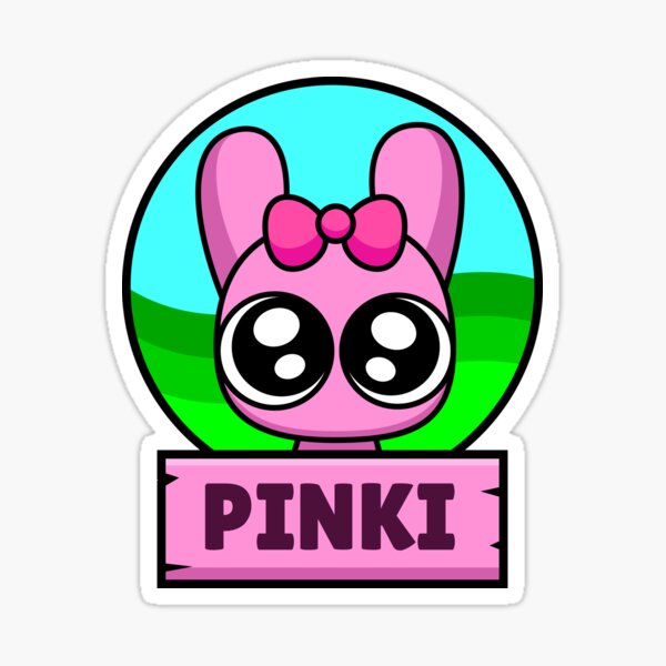 "Sprunkies Pinki Cute Character" Sticker for Sale by Darcekar | Redbubble